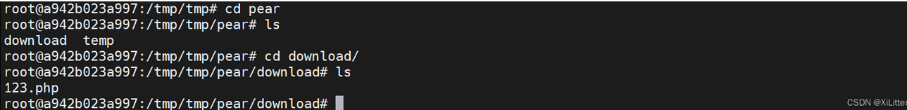 利用pearcmd.php文件包含拿shell（LFI） | XiLitter