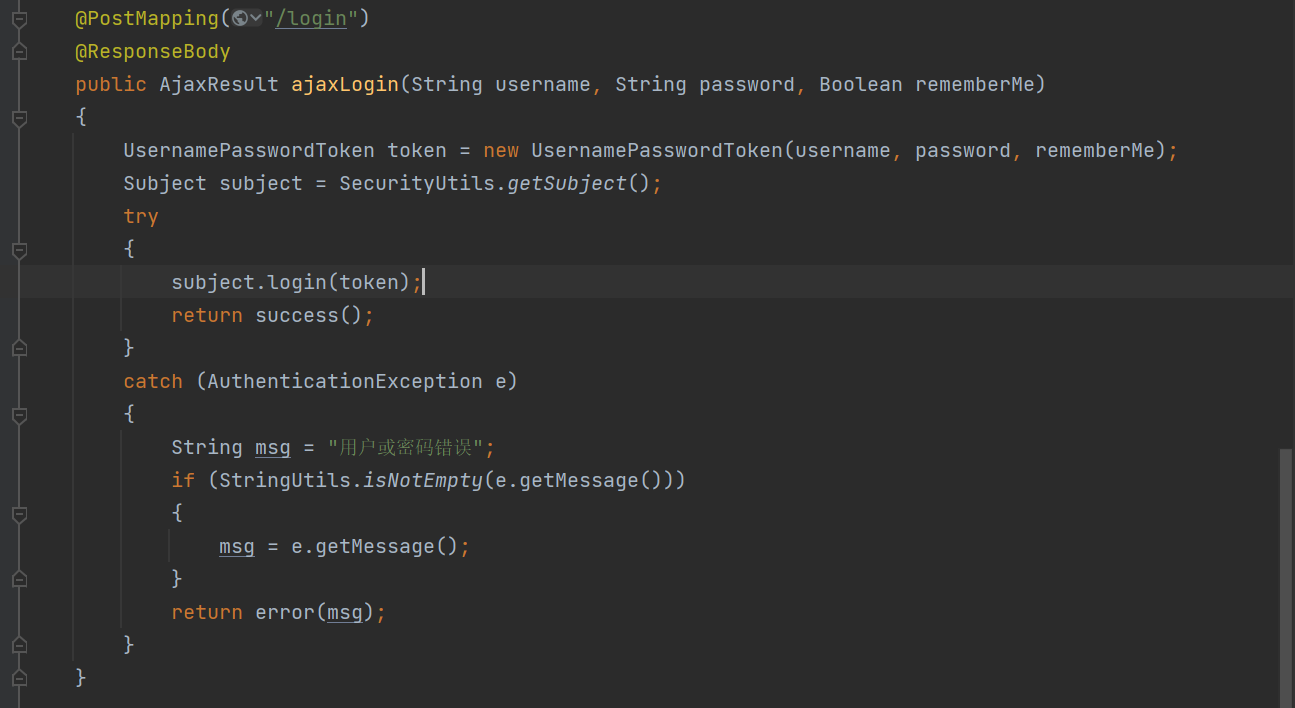 java代码审计——若依v4.6.0 | XiLitter